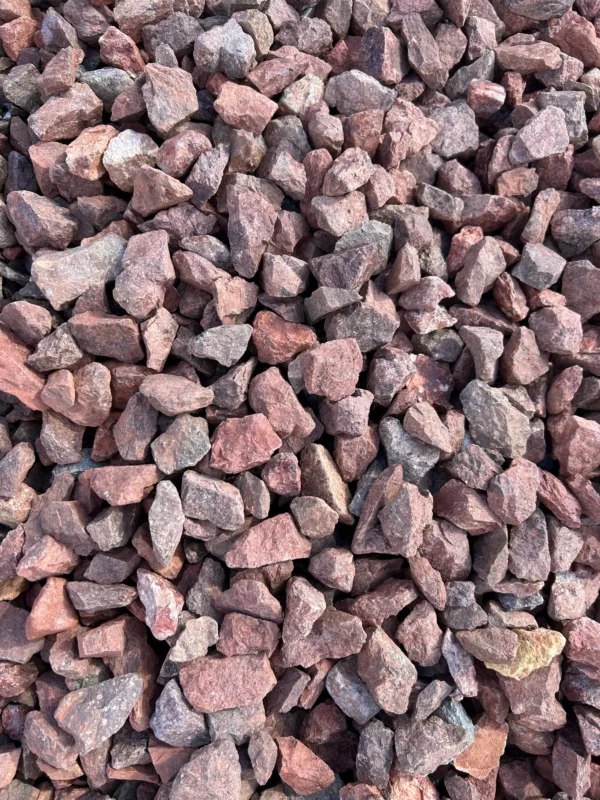 Deep Apache Red 1/2" Screened Landscape Rock | AZ Rock Depot