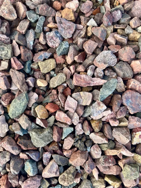 Stunning Saddleback Brown 1" Screened Landscape Rock | AZ Rock Depot