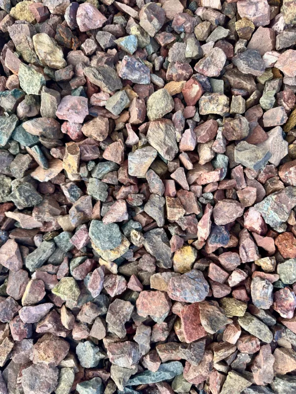 Stunning Saddleback Brown 1" Screened Landscape Rock | AZ Rock Depot