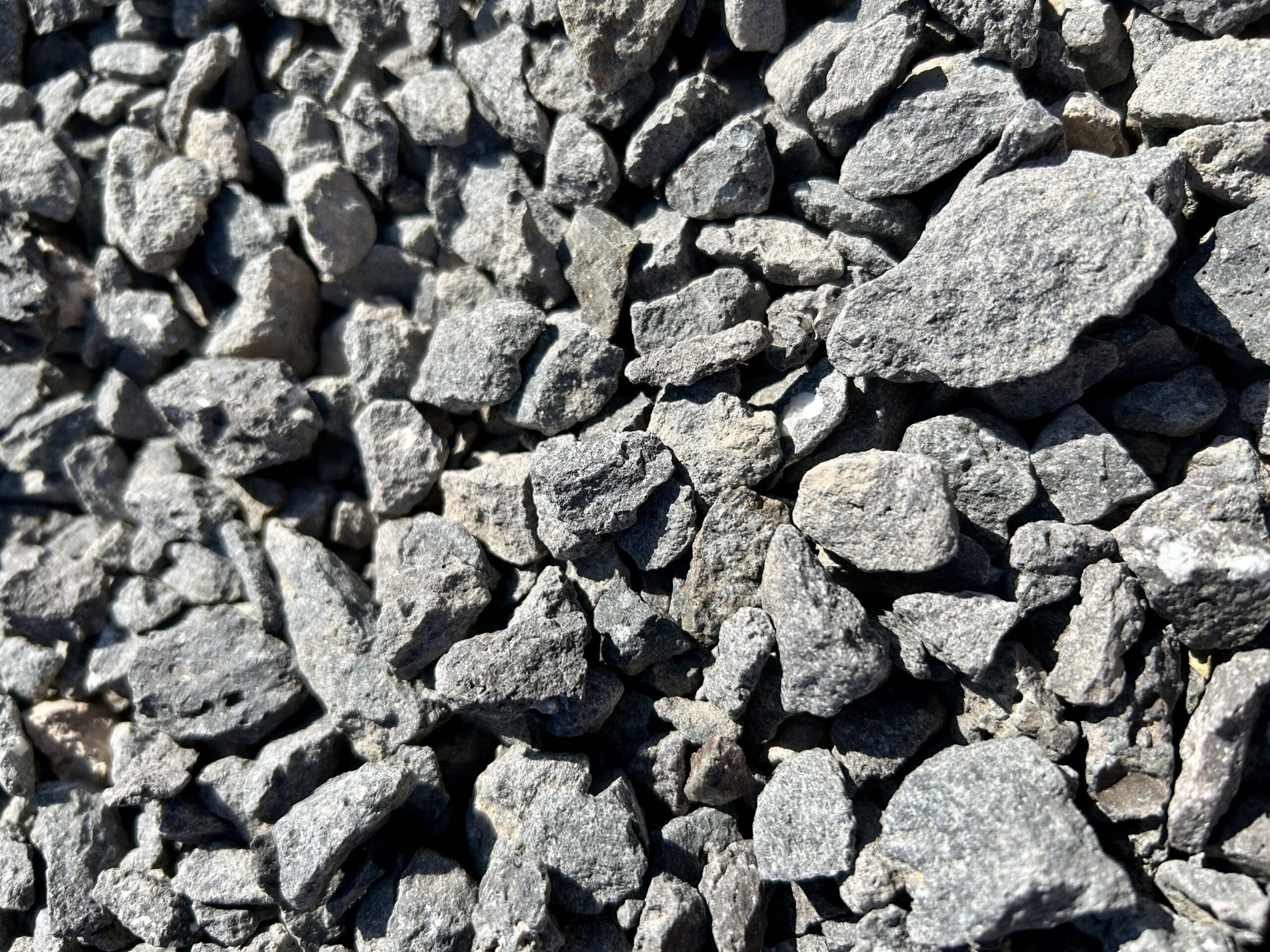 Charcoal 1/2" Screened Landscape Rock - AZ Rock Depot