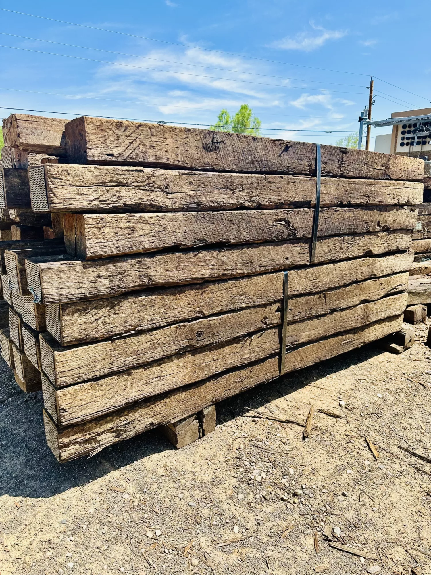High Quality Railroad Ties | Bulk Supply | AZ Rock Depot