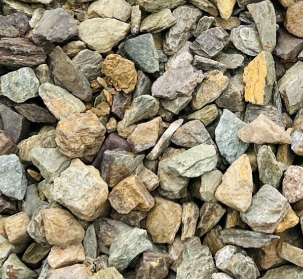 Bold Table Mesa Brown 1" Screened Landscape Rock | AZ Rock Depot