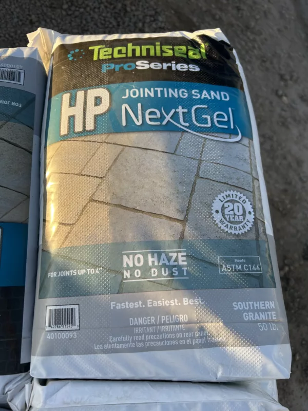 Explosive High Performance Polymeric Sand for Paver Installations